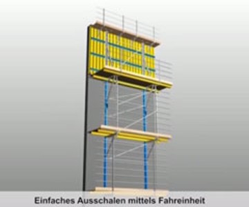 Automatic climbing formwork Xclimb 60 - Doka
