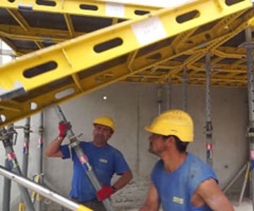 Coffrage modulaire de dalles Dokadek 20 - Doka