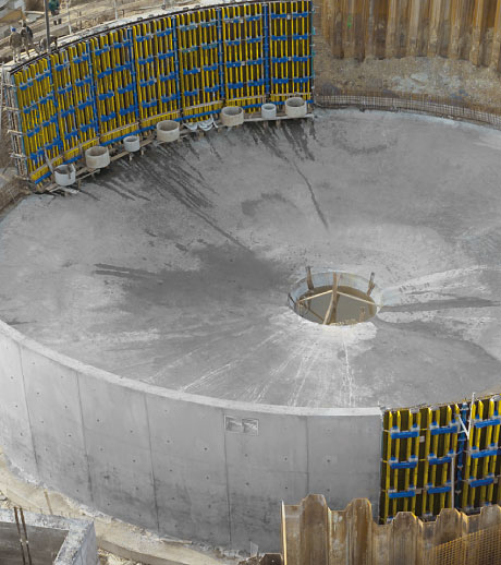 Circular formwork H20 - Doka
