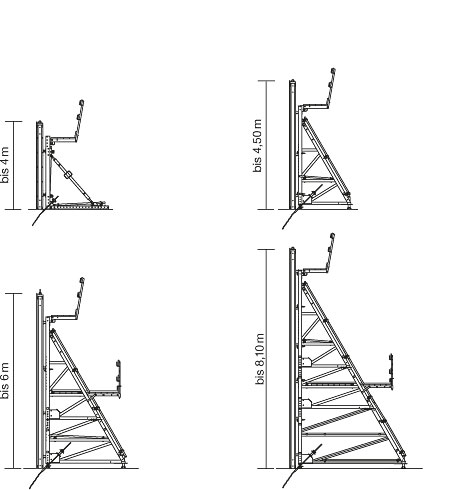 Supporting construction frame - Doka