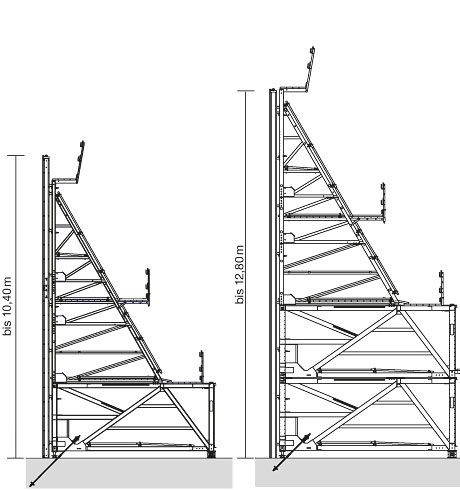 Supporting construction frame - Doka