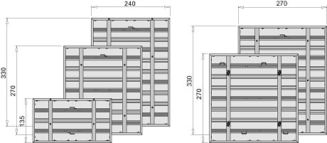 Framed formwork Framax Xlife - Doka