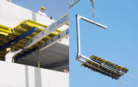 Shifting appliances for tables - Doka