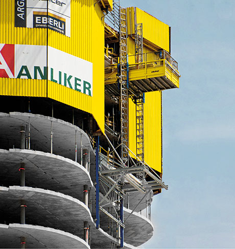 Shifting devices for tables - Doka