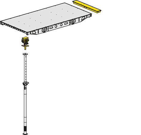 Panel floor formwork Dokadek 30 - Doka