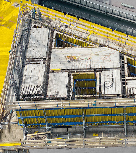 Climbing formwork MF240 - Doka