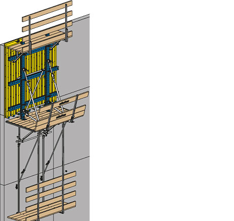 Climbing formwork K - Doka