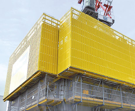 Automatic climbing formwork SKE plus - Doka