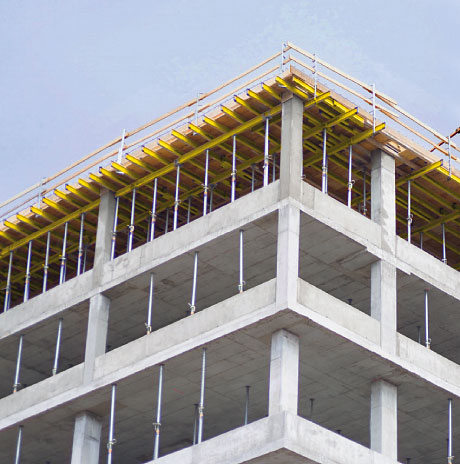 Handrail posts and clamps - Doka