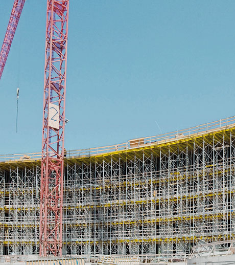 Handrail posts and clamps - Doka