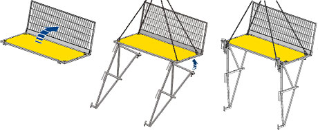 Bracket platform M - Doka