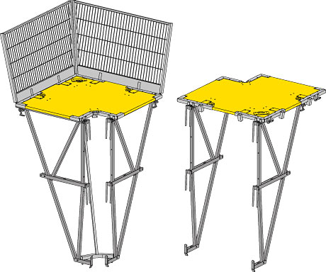 Bracket platform M - Doka