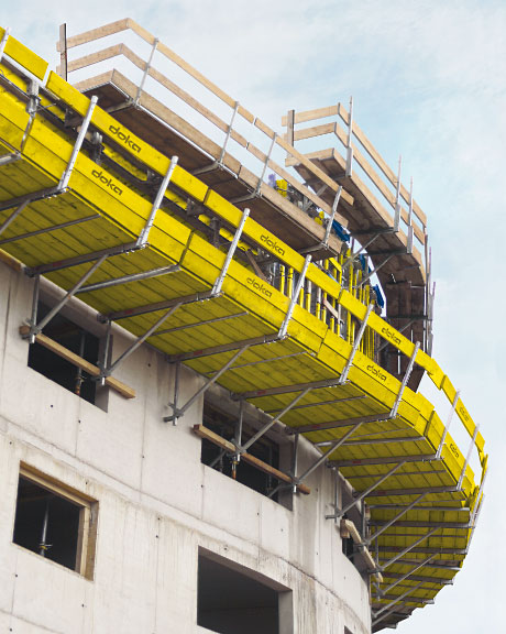 Climbing formwork K - Doka