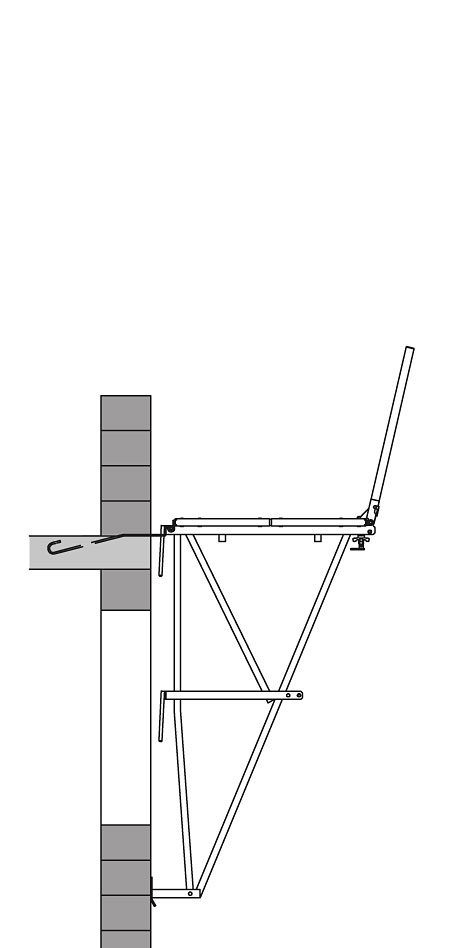 Bracket platform M - Doka