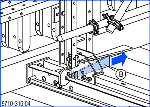 Opening the formwork