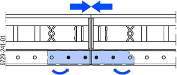 Inter-panel connections