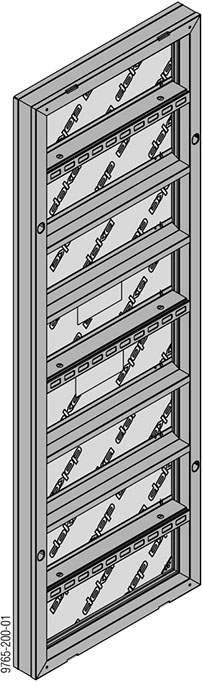 Alu-Framax Xlife panel in detail