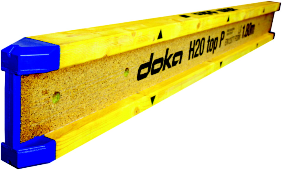 Timber formwork beams