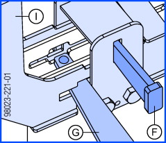 Dismantling the Doka floor end-shutter clamp