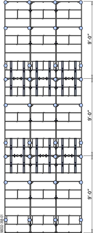 Vertical stacking of panels