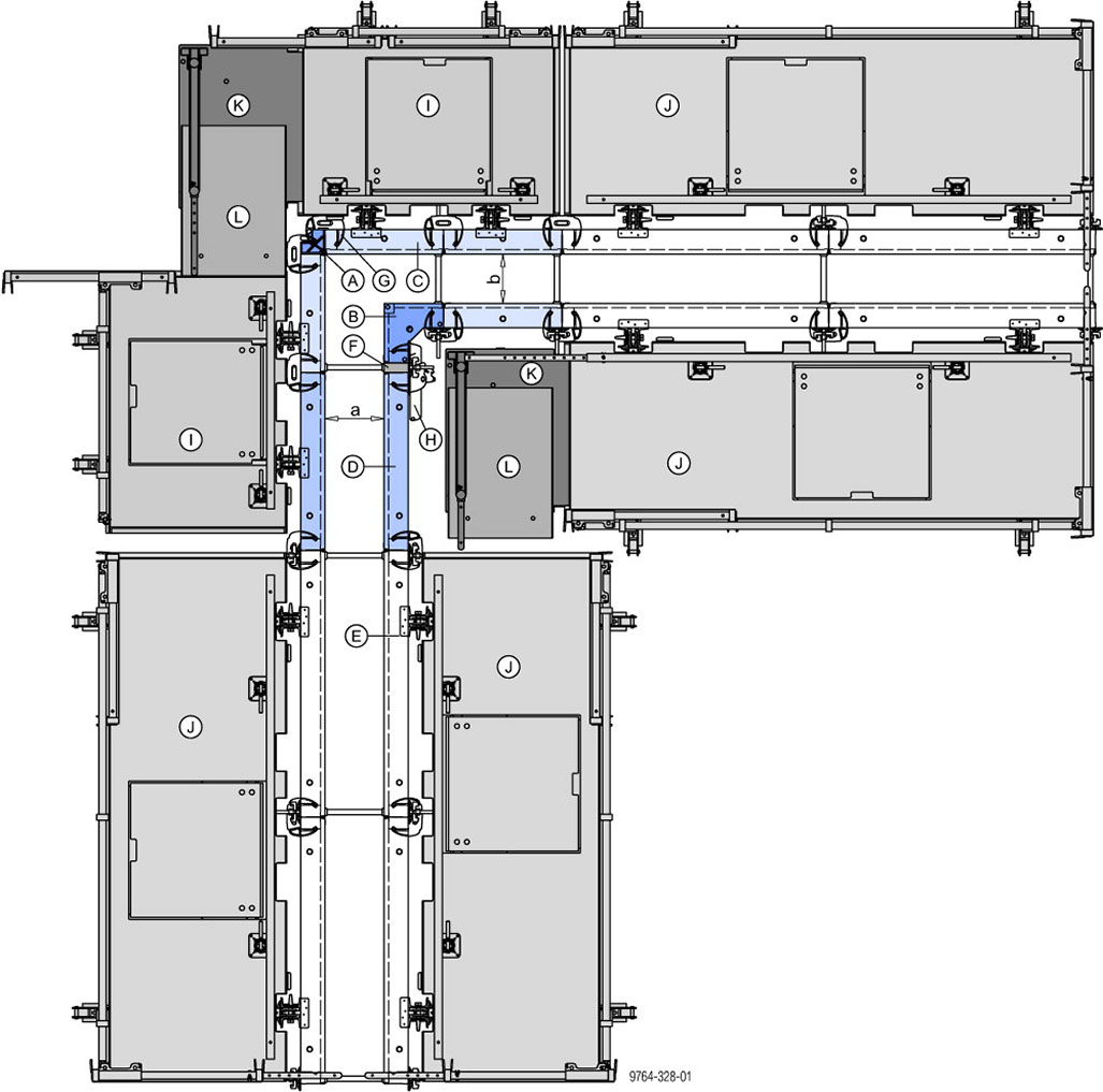 Corner configuration