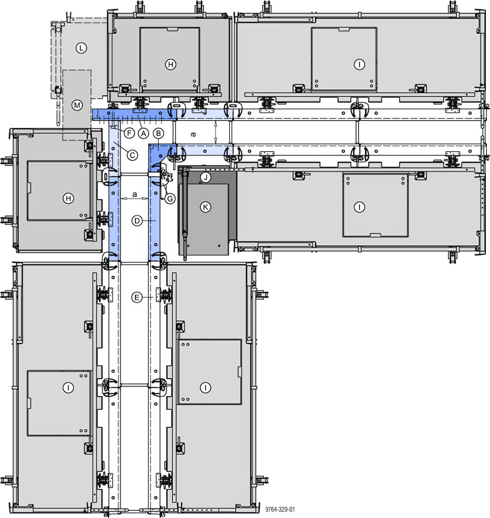 Corner configuration