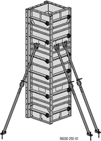 Design of column formwork