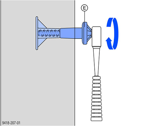 After formwork has been struck