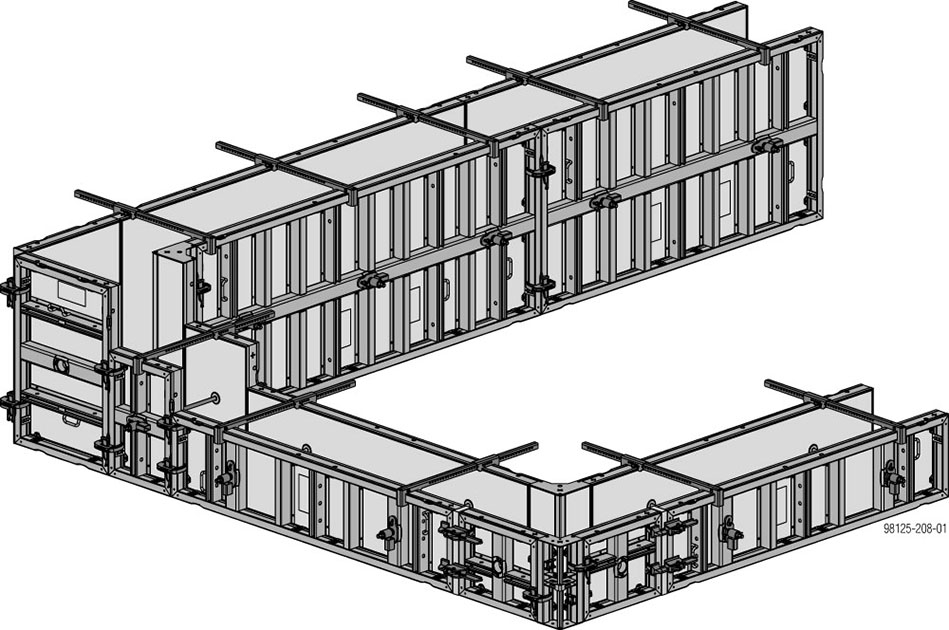 Foundation Formwork Framax Xlife plus