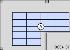 Variante 1 - Unterstellen der auskragenden Elemente im Drittelpunkt