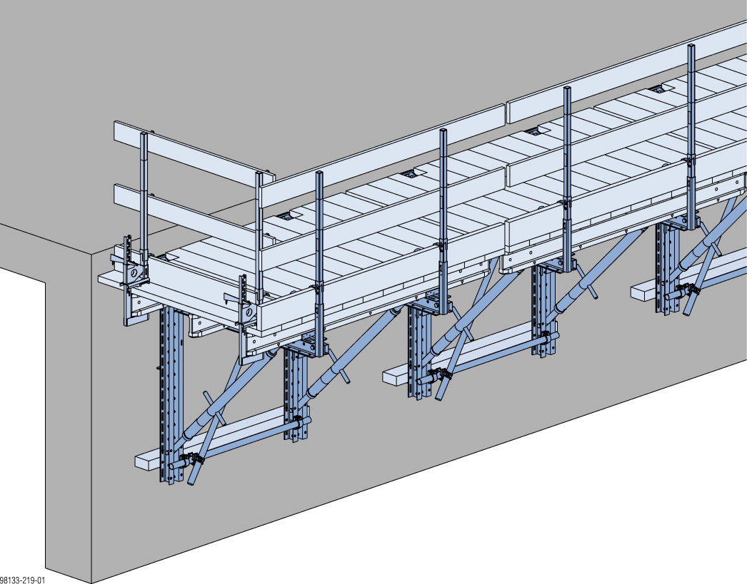 Platforms assembled from system components