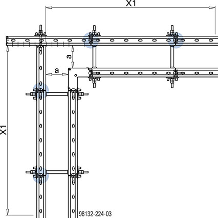 Inter-panel connections for increased tensile loads