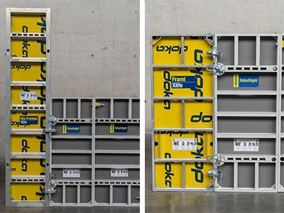 Aluminium framed formwork DokaXlight - Doka
