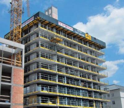 Edge protection system XP - Doka