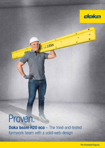 Timber formwork beams - Doka